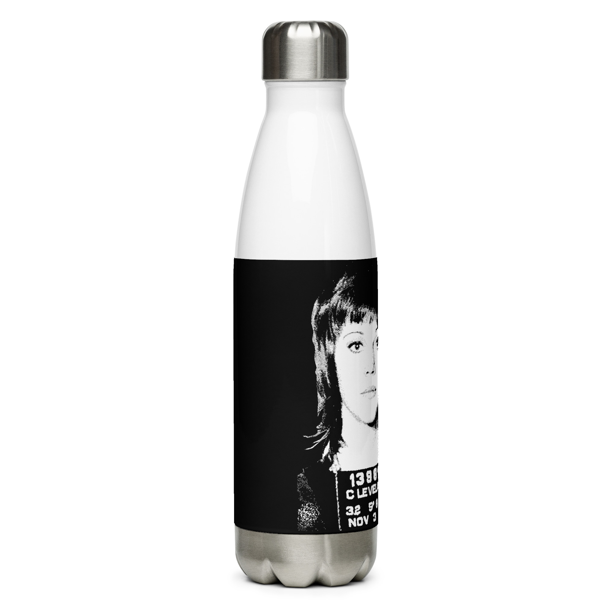 Jane Fonda Mugshot Stainless Steel Water Bottle - 17oz - Jane Fonda